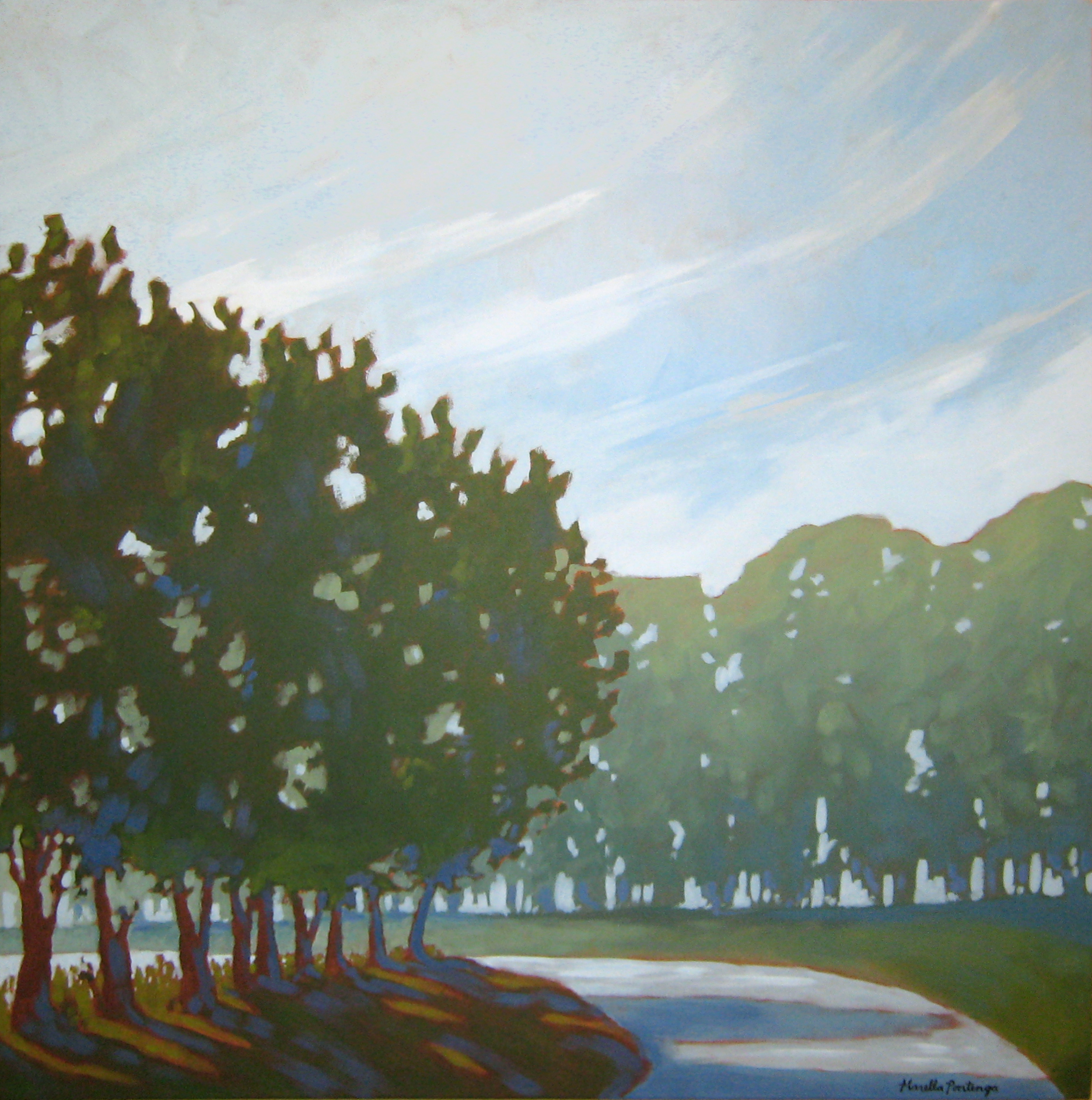 Beyond the Trees | Marella Morris Fine Art